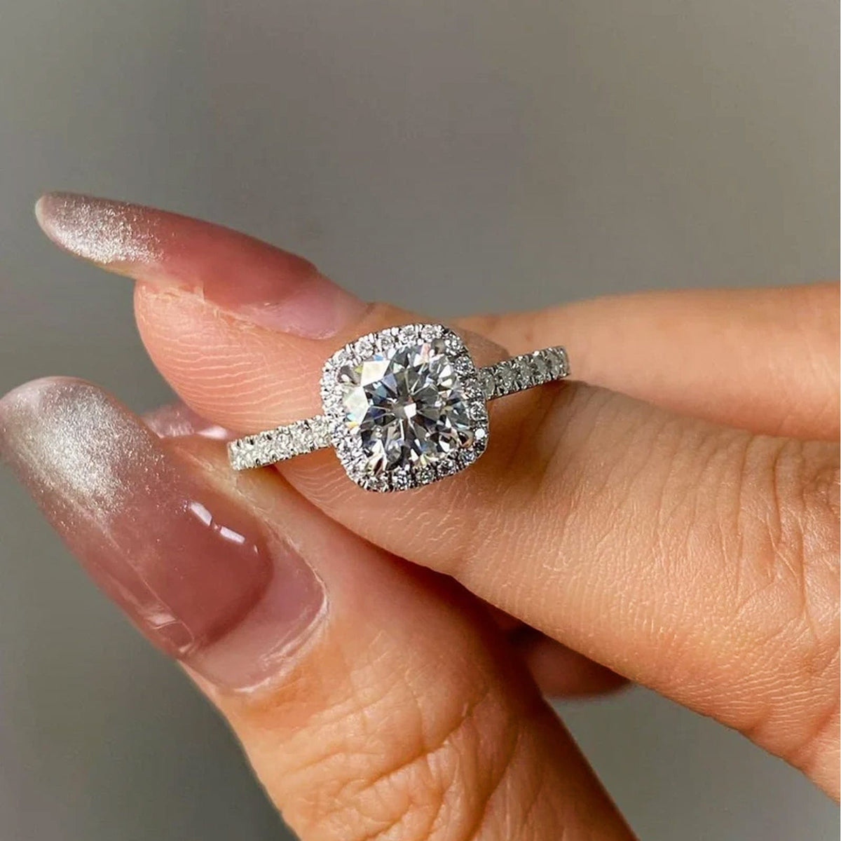 Zarkan Royal Propose Diamond Hallmarked Silver Love Ring