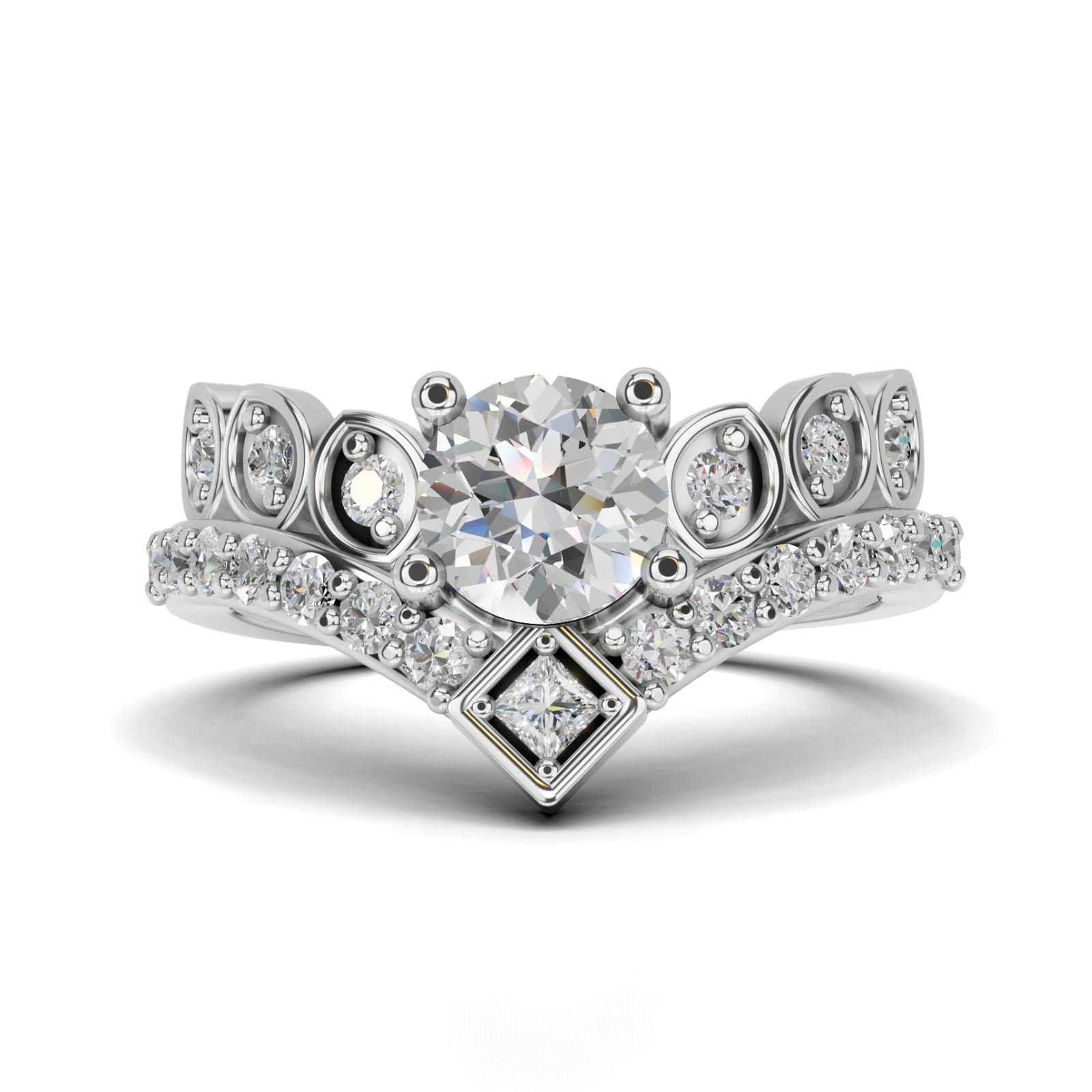 Moissanite Diamonds Ring – Zarkan