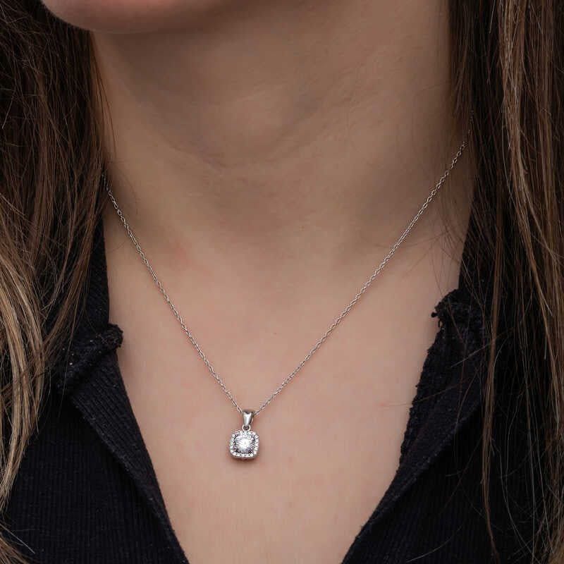 Hallmarked Silver Classic AD Pendant With Chain – Zarkan