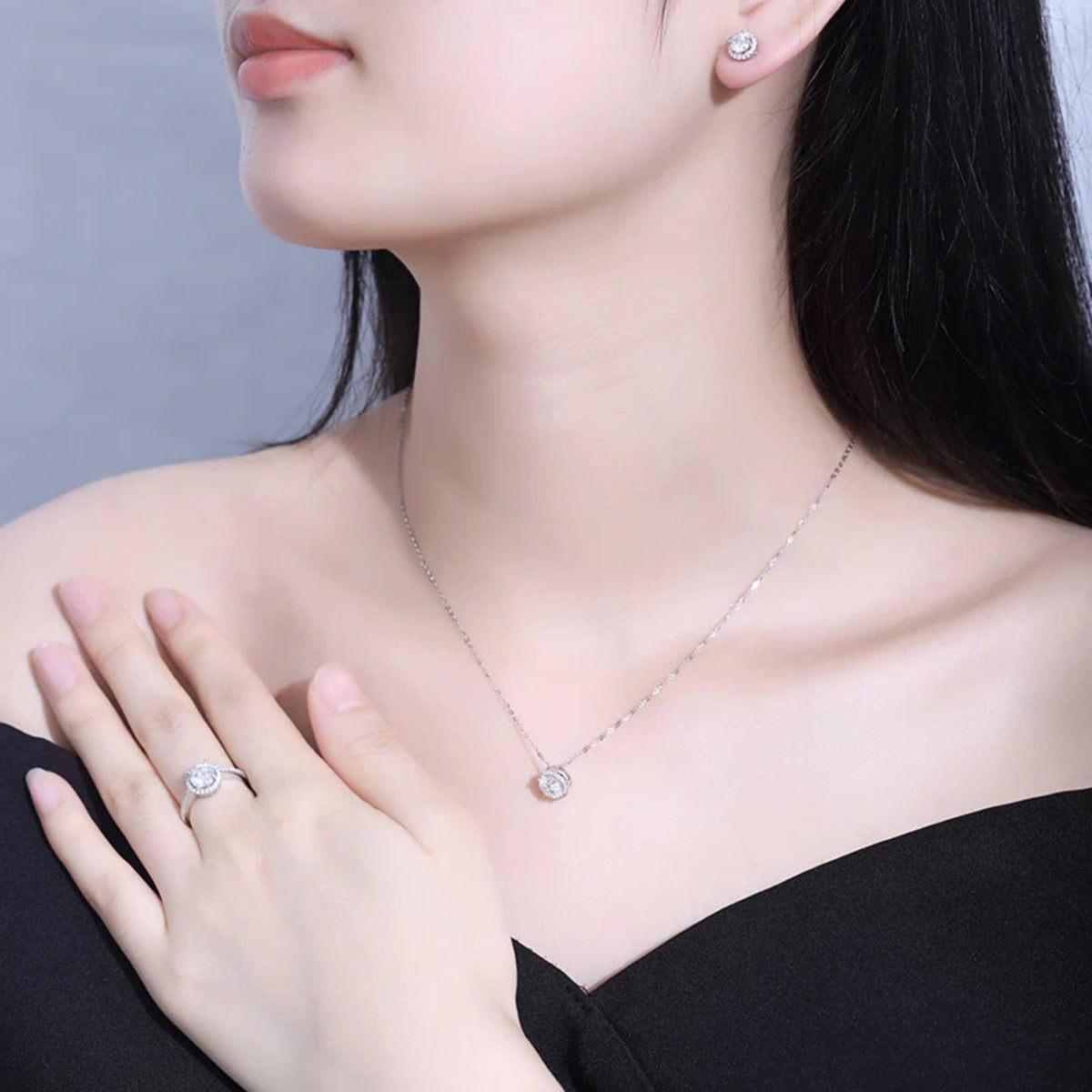 Zarkan Subtle Star Silver Pendant