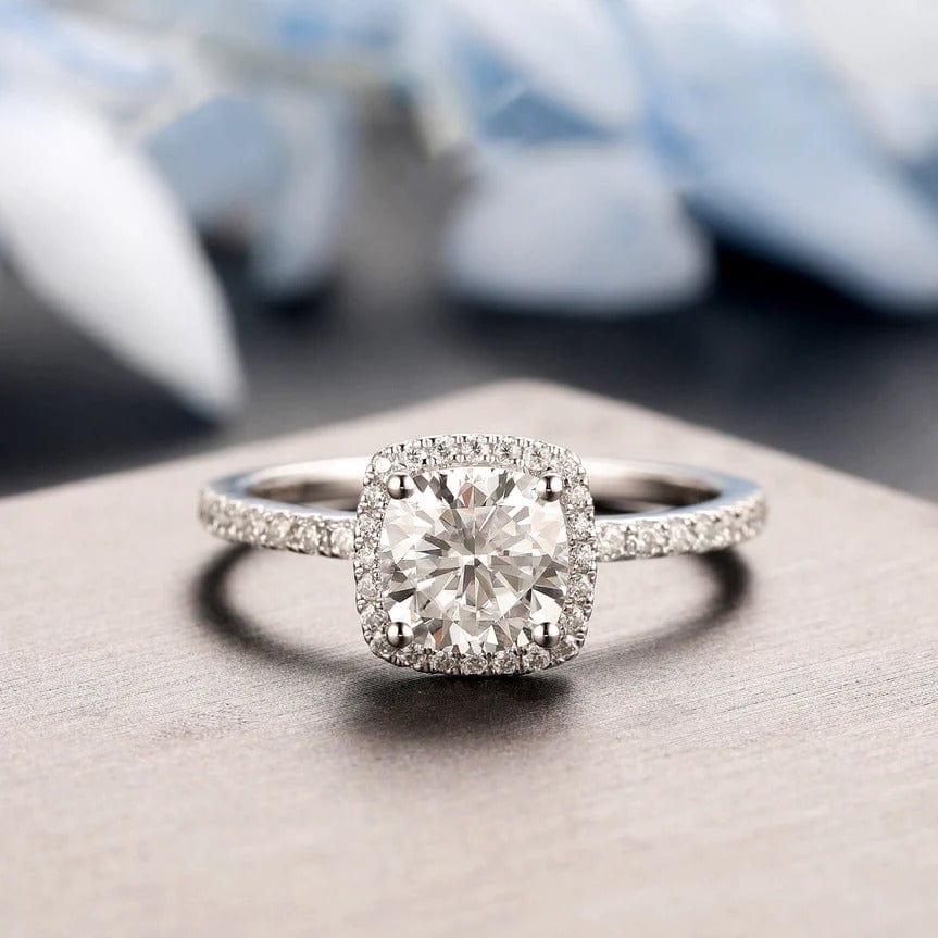 Hallmark Silver Royal Propose Diamond Ring And Pendant Gift Set – Zarkan