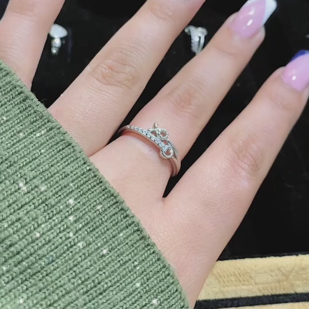 Zarkan Elegant And Minimal Sterling Silver ring