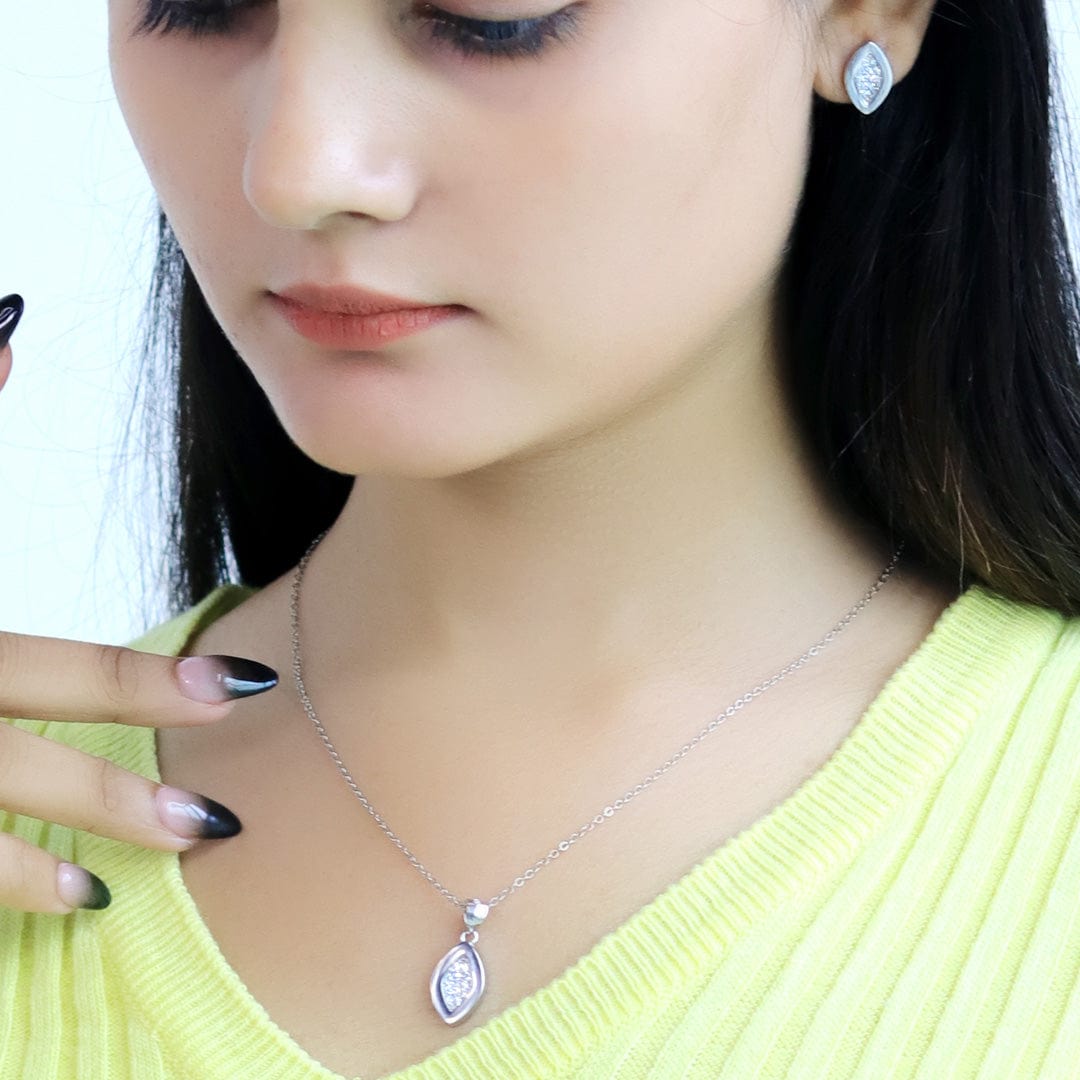 Zarkan The Eye of Queen Silver Jewelry Set