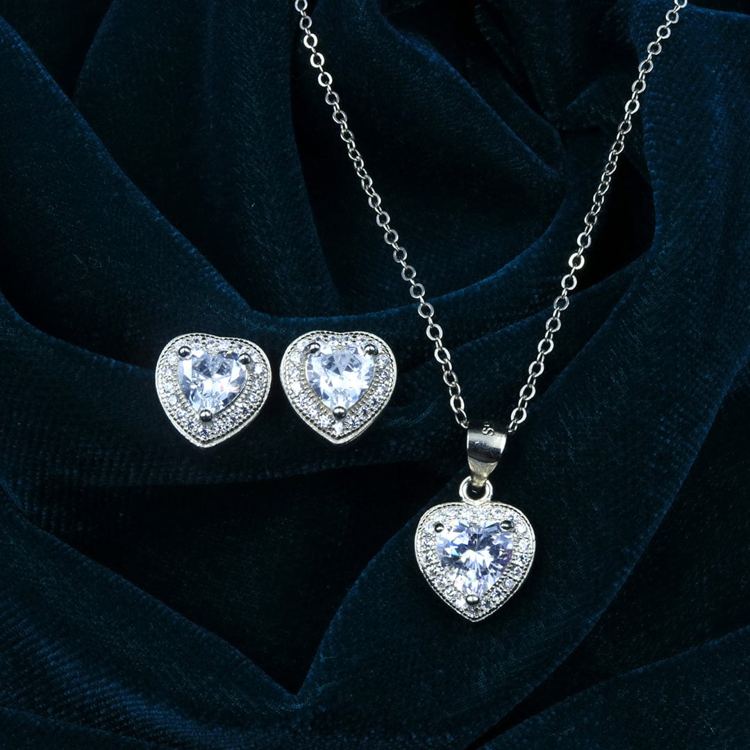 Zarkan The Adorable One Silver Jewelry Set